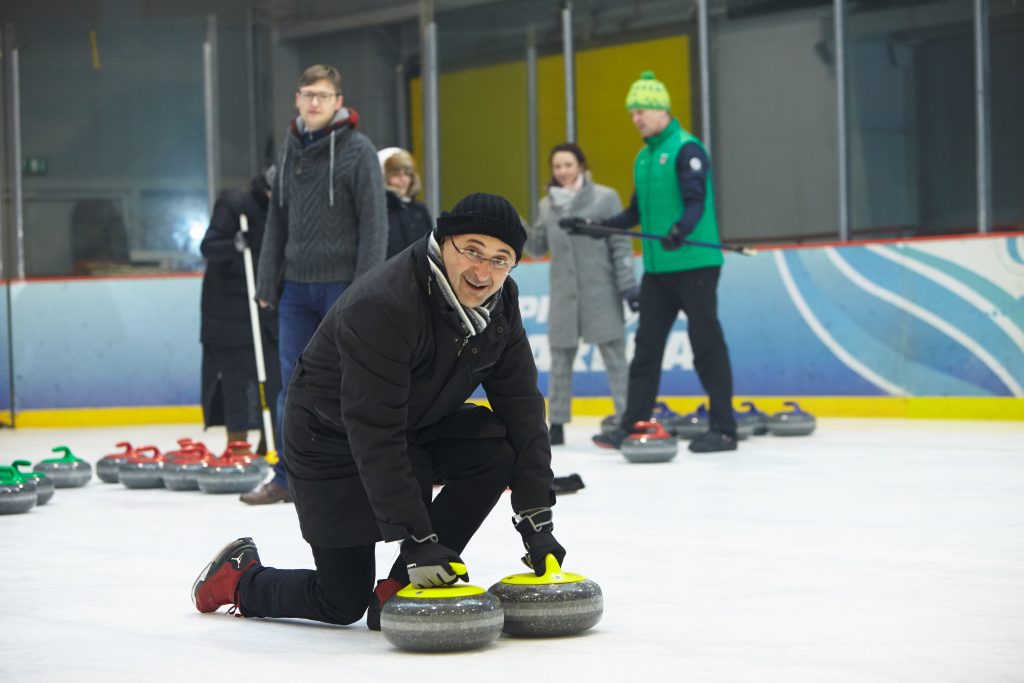 Ice curling Vilnius - PlayBaltic